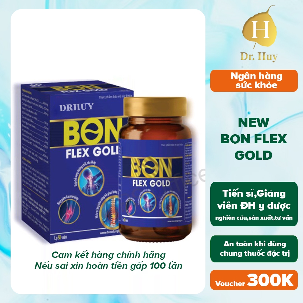 NEW BON FLEX GOLD Giúp bổ sung các dưỡng chất cho xương khớp và sụn ...