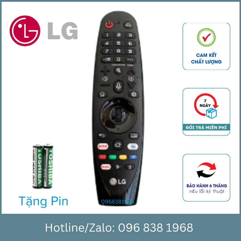 Điều khiển Tivi LG MAGIC Giọng nói- Remote TV Lg thông minh chuột bay ...