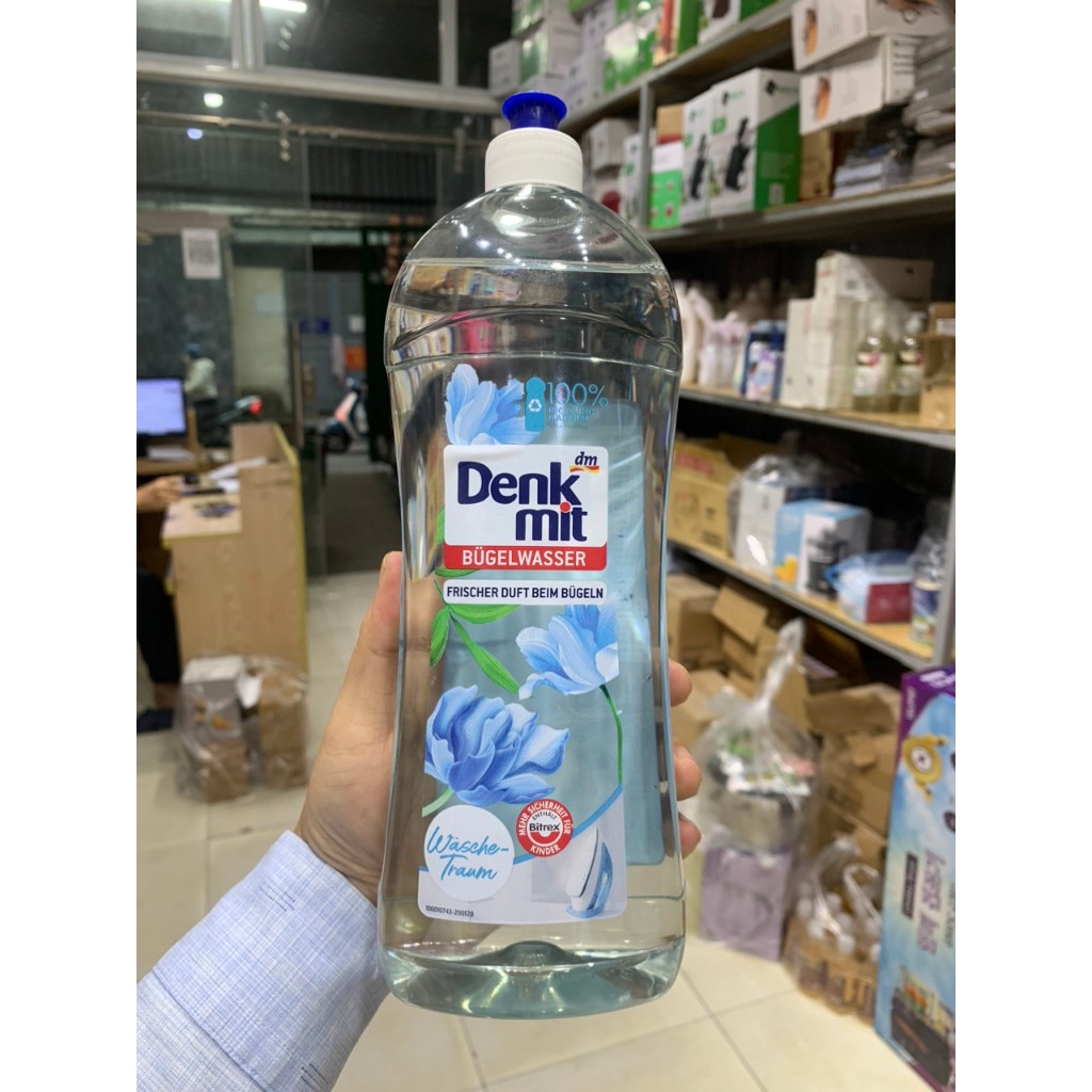 Nước thơm cho bàn là, ủi quần áo Denkmit LOẠI 1L | Shopee Việt Nam