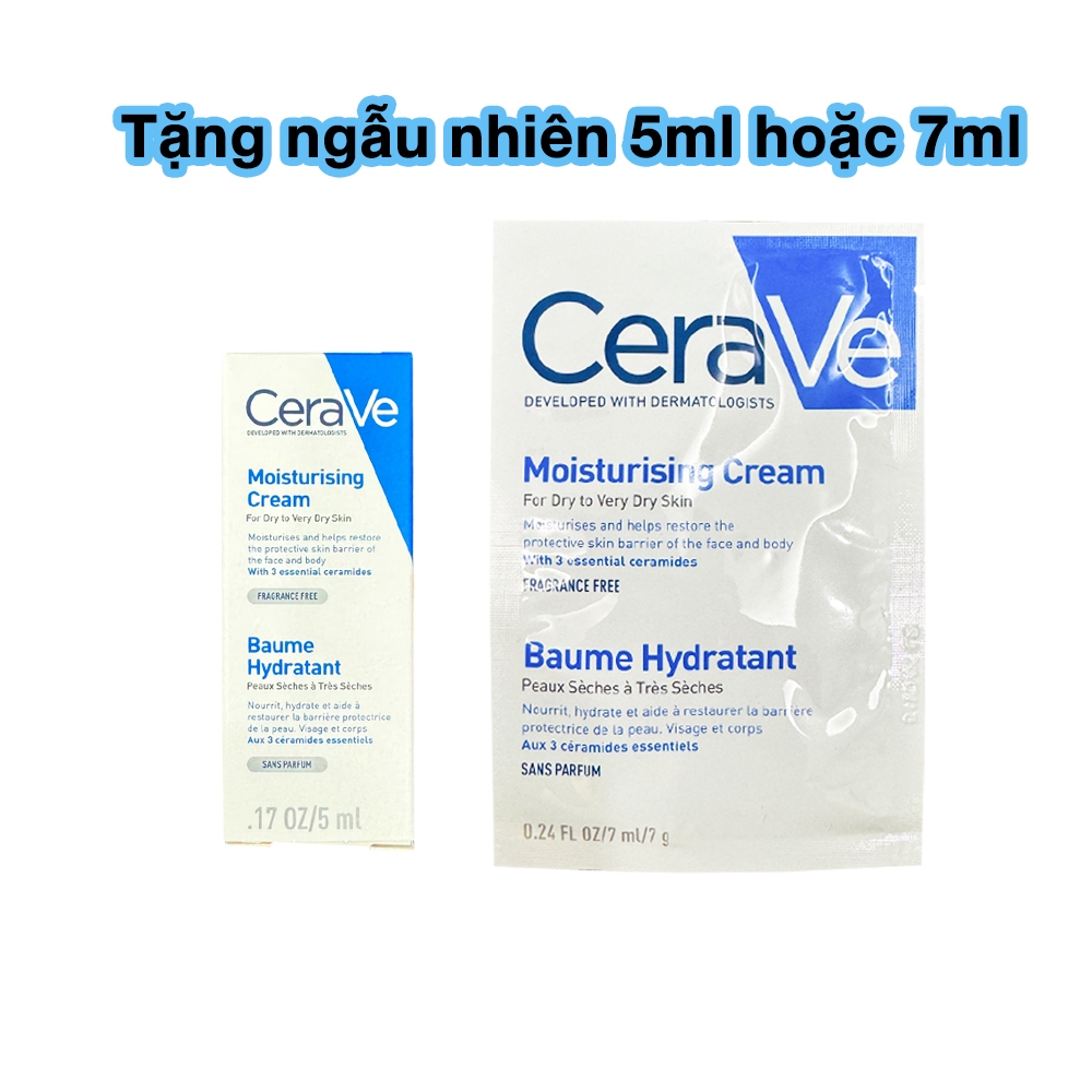 Kem Dưỡng Ẩm Cerave Dành Cho Da Khô Cerave Moisturizing Cream 50ml/340g ...