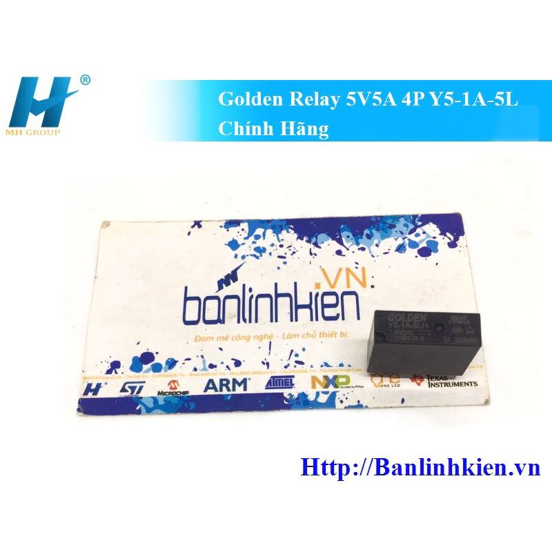 Golden Relay 5V5A 4P Y5-1A-5L Chính Hãng Mã LK_10798 | Shopee Việt Nam