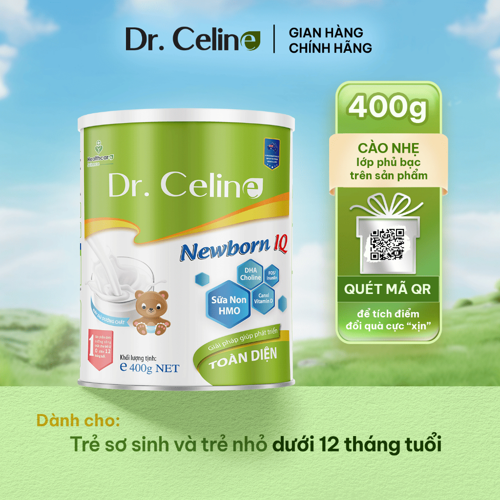 Sữa bột Dr. Celine Newborn IQ 400g | Shopee Việt Nam