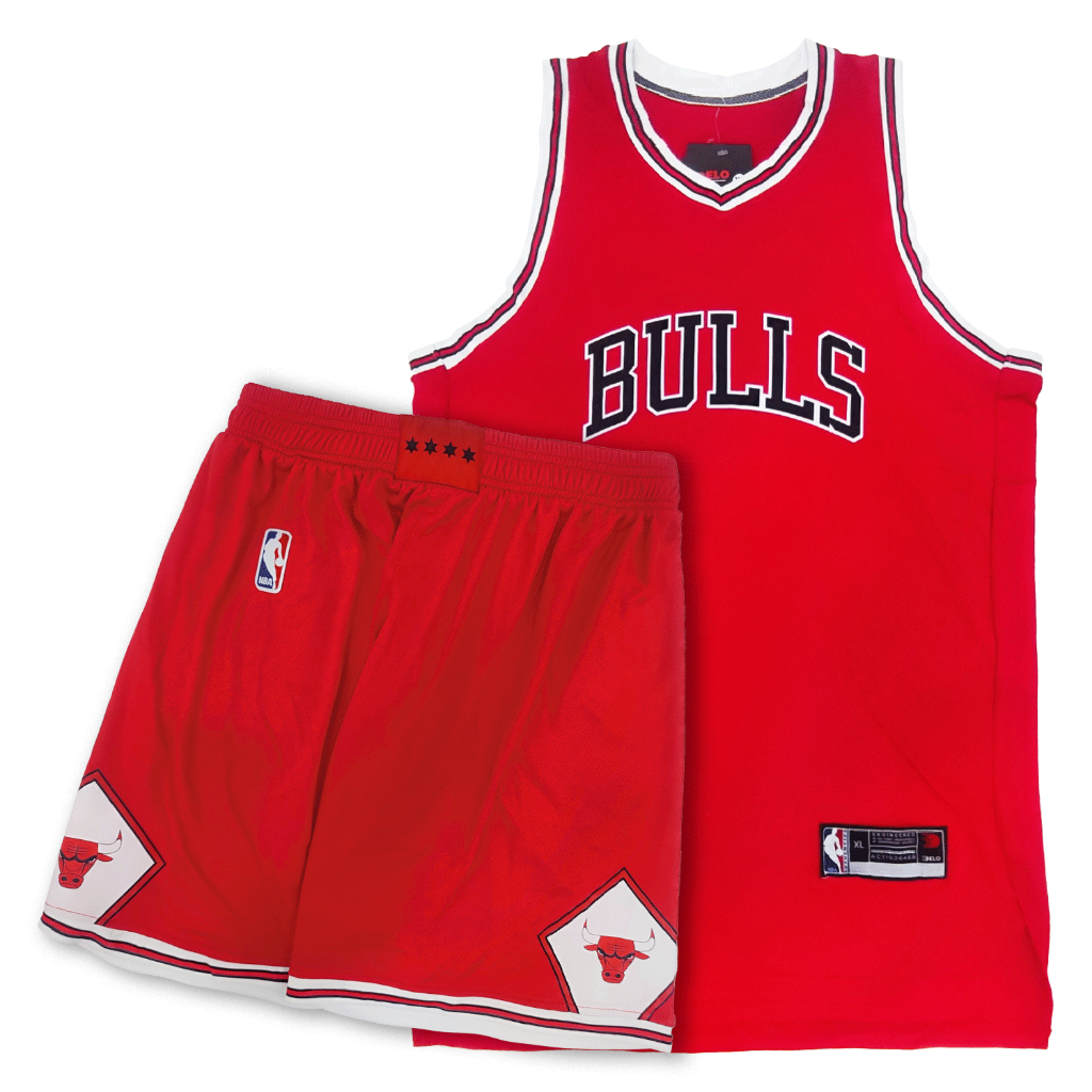 Trang phục quần áo Bóng rổ Delo NBA Chicago Bulls màu Đỏ | Shopee Việt Nam