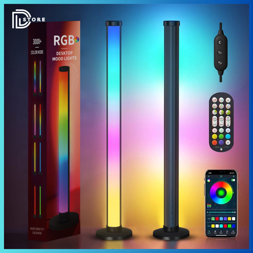 COMBO 2 Thanh LED RGB Nháy Theo Nhạc Trang Trí PC, Cây Đèn Led Decor ...
