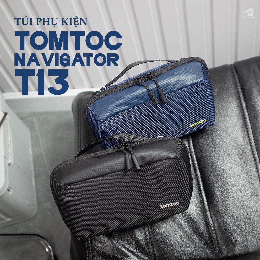 Túi Đựng Phụ Kiện Tomtoc Navigator-T13-M1 Nhiều Ngăn Chứa USB, Sạc ...
