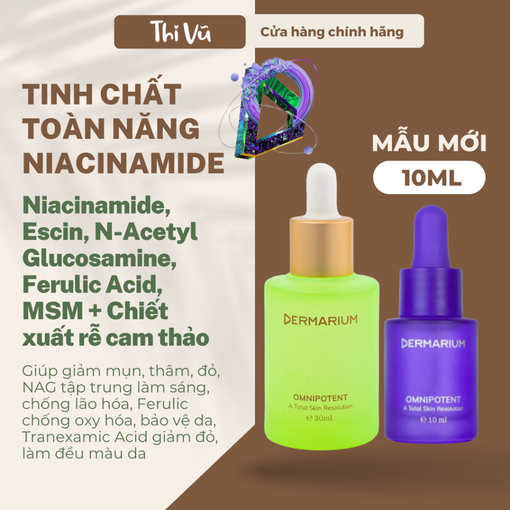Dermarium Omnipotent Serum B3 toàn năng cho mọi vấn đề da 10ml 30ml ...
