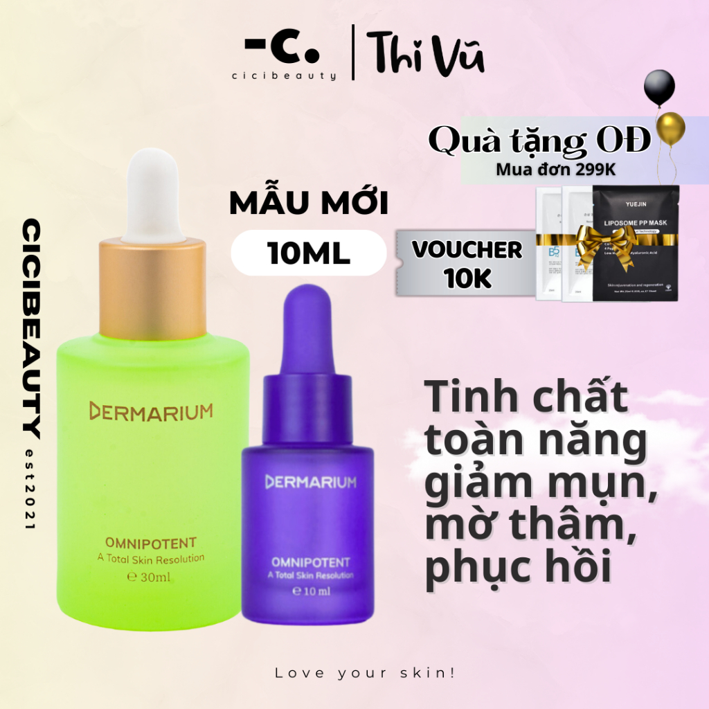 Tinh chất Dermarium Omnipotent Serum B3 toàn năng cho mọi vấn đề da ...