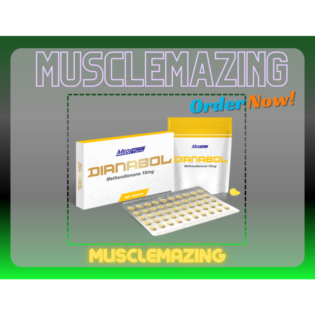 [ Tăng Cơ ] DBOL ( DlANAB0l 10mg ) Chính Hãng Meditech Đức Hộp/Túi 100 ...