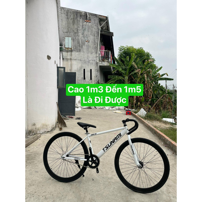 Xe Fixed Gear & Single Speed,Dành cho những bạn cào 1m3 đến 1m5 (tặng ...