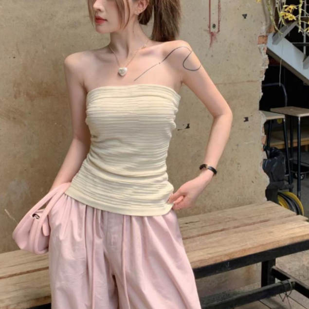 Áo Quây Không Tay Dáng Dài Ôm Body,BRA quây không dây Màu Đơn Giản Dễ Phối Đồ Phù Hợp Thời Trang ...