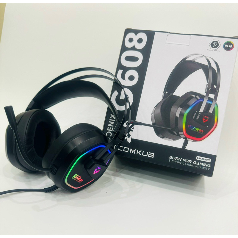 Tai Nghe Gaming Chụp Tai 7.1 Có Led G608-G606 Chân Kết Nối USB Có Mic, Tai Nghe Chuyên Game Âm ...