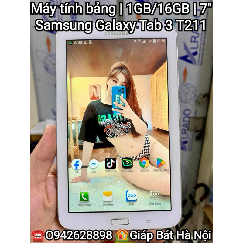 [Đã qua sử dụng] Máy tính bảng Samsung Galaxy Tab 3 T211 (1GB/16GB ...