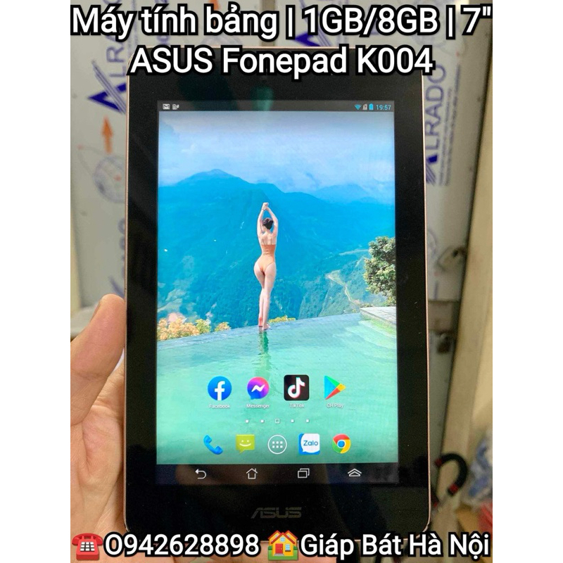 [Đã qua sử dụng] Máy tính bảng ASUS Fonepad K004 (1GB/8GB) | Shopee ...