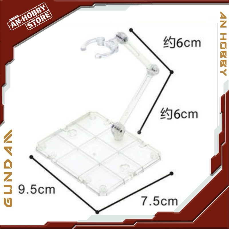 [GIÁ TỐT NHẤT] Action Base SHF 1/12 Đế Mô Hình Action figure, Gundam HG ...