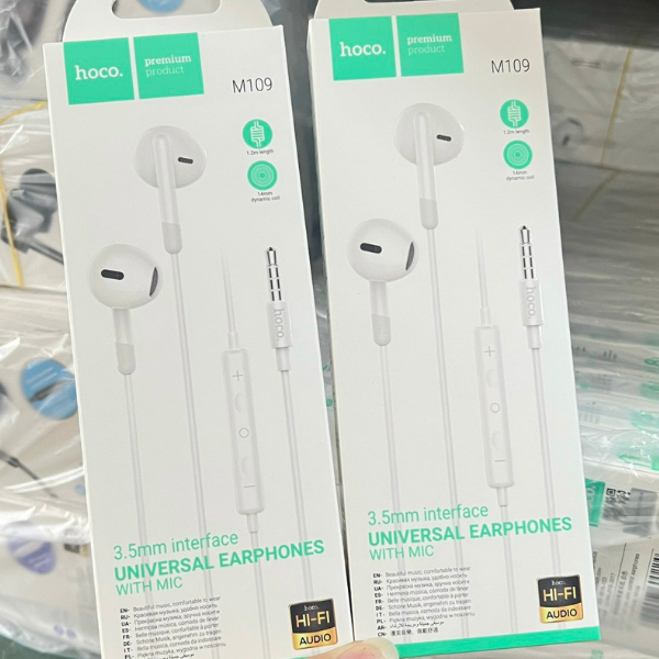 Tai nghe HOCO M109 rắc cắm 3.5 | Shopee Việt Nam