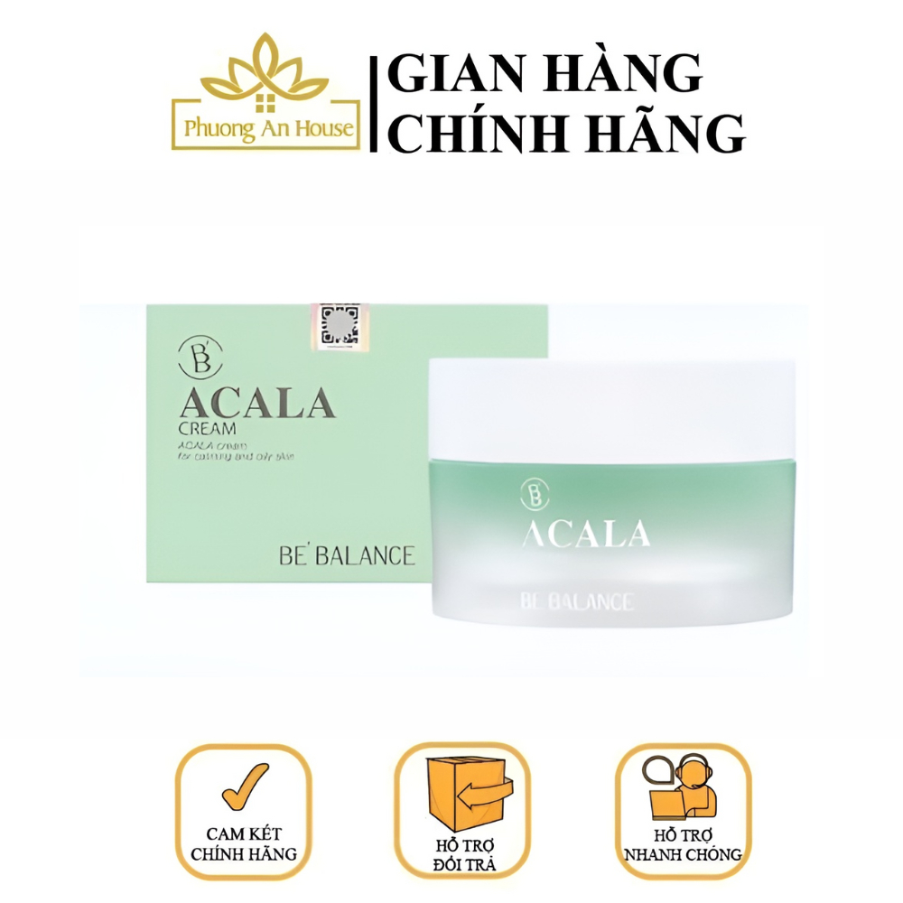 Kem dưỡng da Cream Be'Balance cho da nhạy cảm Acala Dung tích 50 ml ...