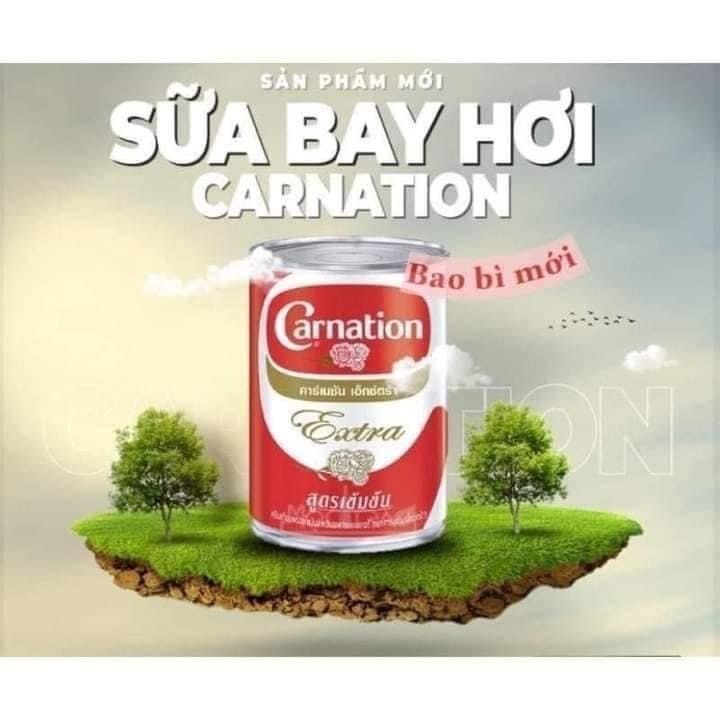 Sữa đặc kem béo Carnation Extra không đường Thái Lan Hộp 365g | Shopee ...