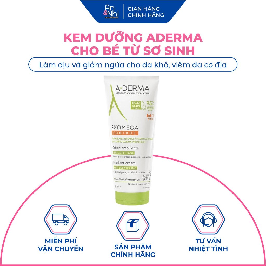 Kem dưỡng Aderma cho bé từ sơ sinh | Shopee Việt Nam