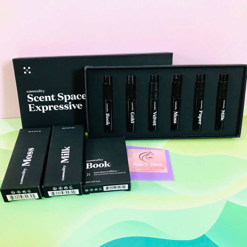 Tách set nước hoa mini Commodity EXPRESSIVE Scent Space Set | Shopee ...