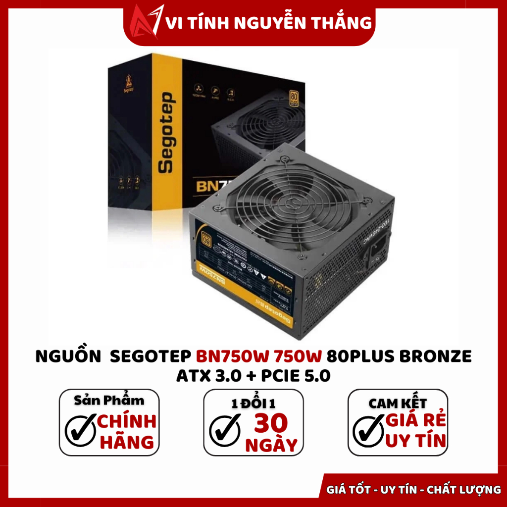 NGUỒN MÁY TÍNH SEGOTEP BN750W 750W 80PLUS BRONZE | Shopee Việt Nam