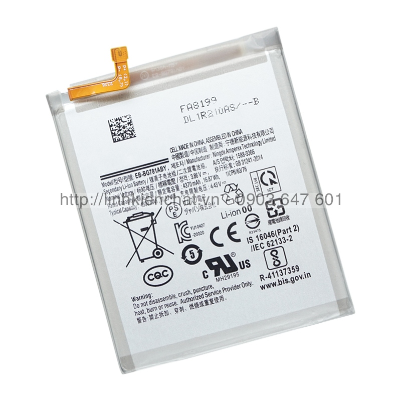 Pin Galaxy S20 FE S20FE G780 SM-G780G 4500mAh Zin - Hàng nhập Khẩu ...