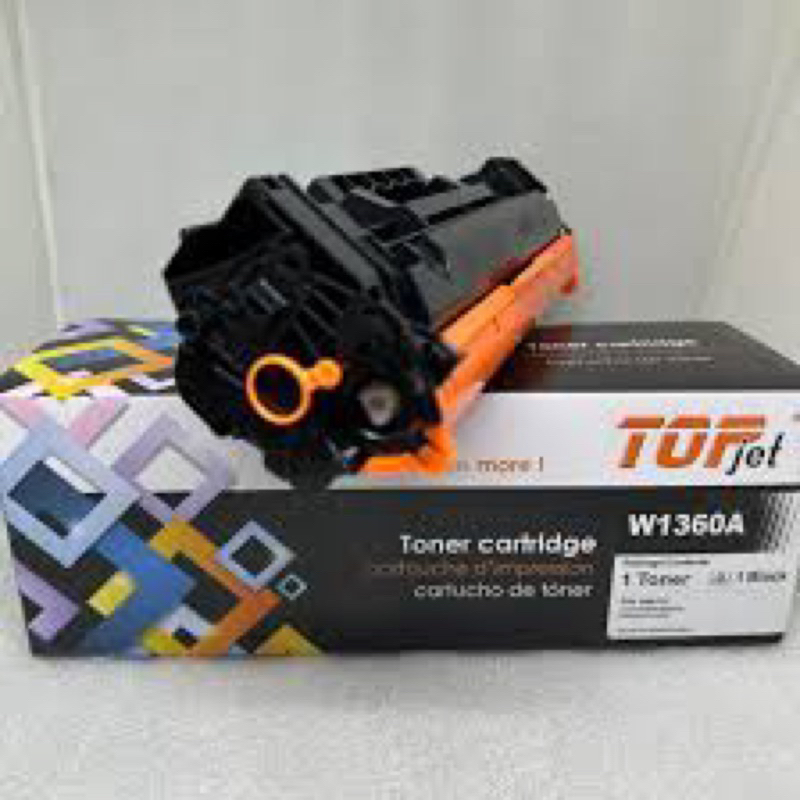 Hộp mực in laser trắng đen HP 136A (W1360A) Topjet ( W1360X/ HP MFP ...