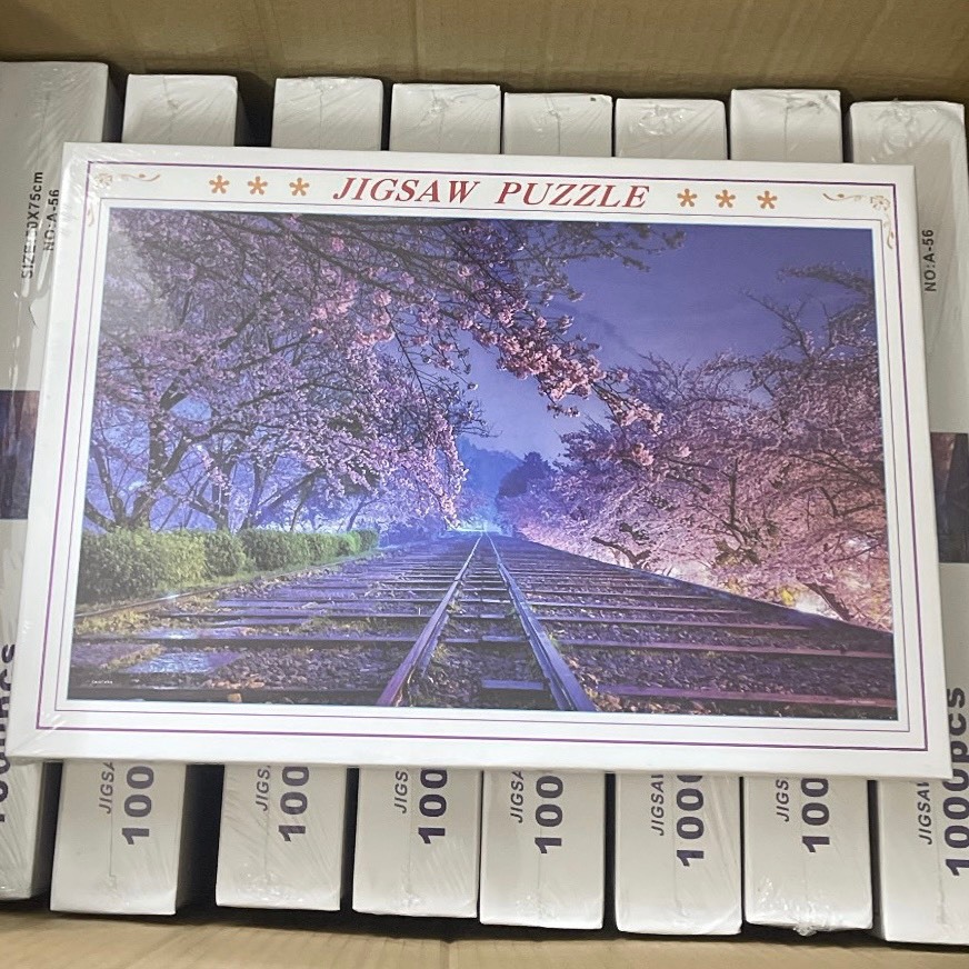 Bộ Tranh Ghép Xếp Hình 1000 Pcs Jigsaw Puzzle (Tranh ghép 70*50cm) Bản ...