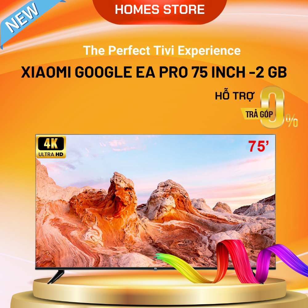 Smart Tivi Xiaomi EA Pro 75 Inch 120 Hz | EA Pro 65 Inch 4K 2024 Series ...