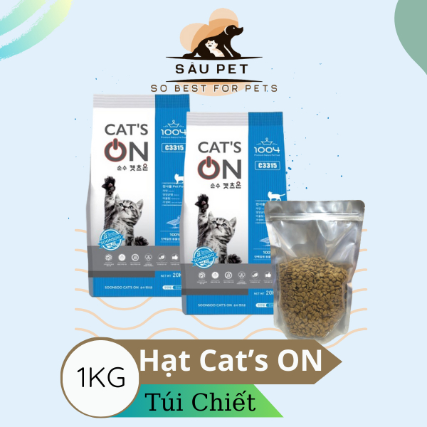 Túi chiết Thức ăn hạt cho mèo Cats On Cat eye, Cat Rang, Nabirang 1KG ...