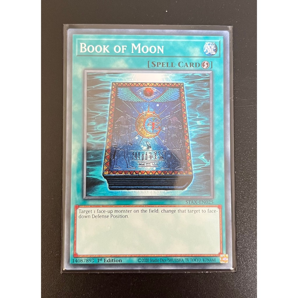 [Thẻ bài Yugioh] - [TCG-UK] - STAX-EN025 - Book of Moon - Common | Shopee Việt Nam