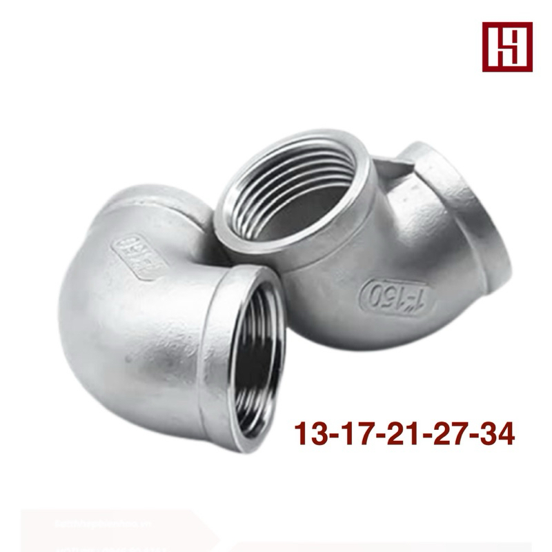 Co ren Inox 304, Co ren góc vuông, size từ 13-34 | Shopee Việt Nam