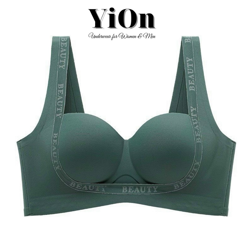 Áo ngực su không gọng nâng ngực viền chữ bản vai to cao cấp AS05 YiOn ...