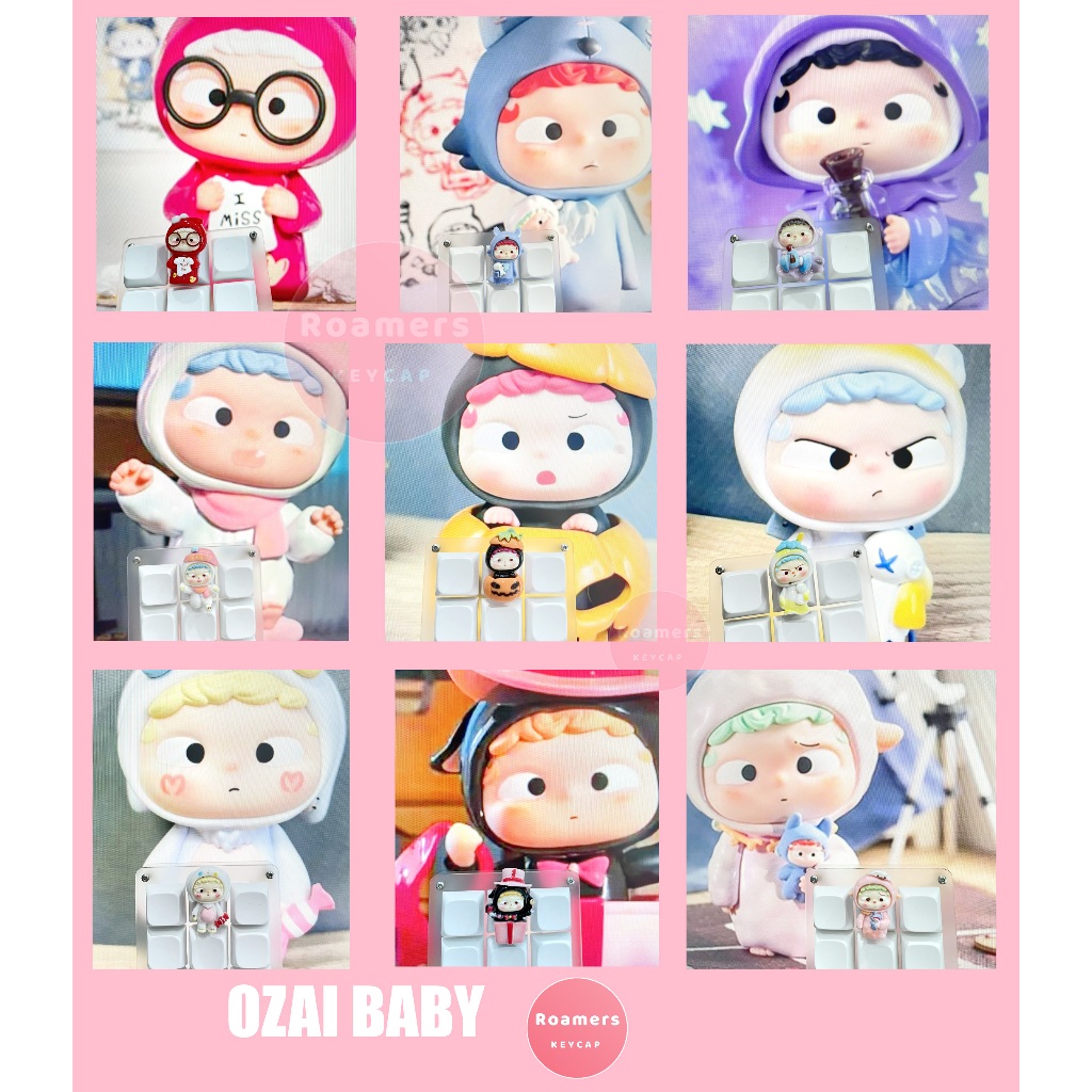 Keycap OZAI Popmart MINI HÀNG HIẾM số lượng có hạn Nút Bàn Phím Cơ ...