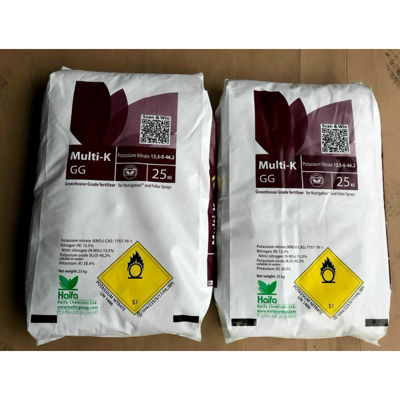 KNO3 (lẻ 1KG) 13-0-46 Haifa Israel - Kích thích ra hoa trái vụ, tăng độ ...