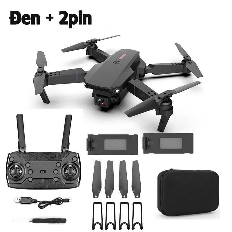 Flycam E99 Pro drone camera kép1080p hỗ trợ WiFi drone có thể tự do ...