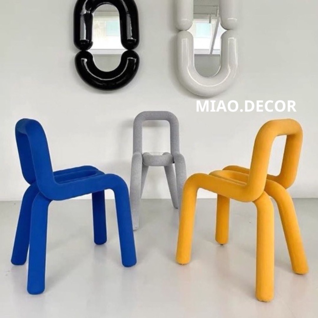 Ghế Bold Chair Để Bàn Trang Điểm Bàn Ăn , lạ mắt phong cách tối giản ...