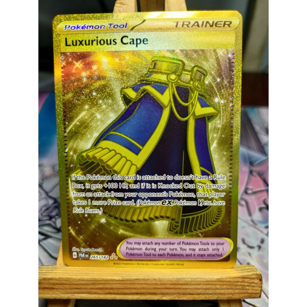 [KW2 Pokemon] [EN] Thẻ Pokemon Luxurious Cape - 265/182 - Gold Secret ...