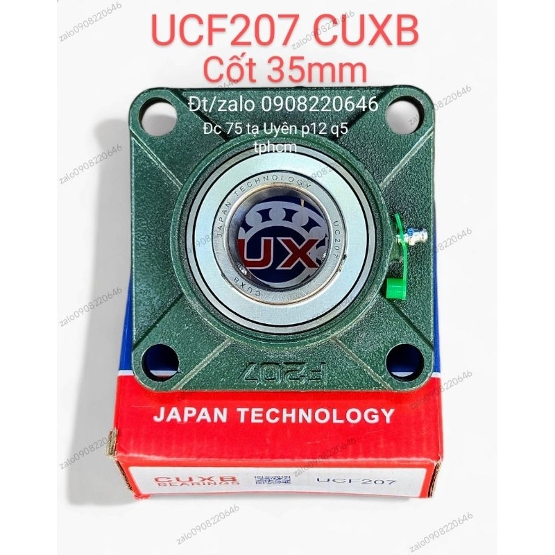 gối đỡ vòng bi UCF207 CUXB ( sử dụng cốt 35mm) | Shopee Việt Nam