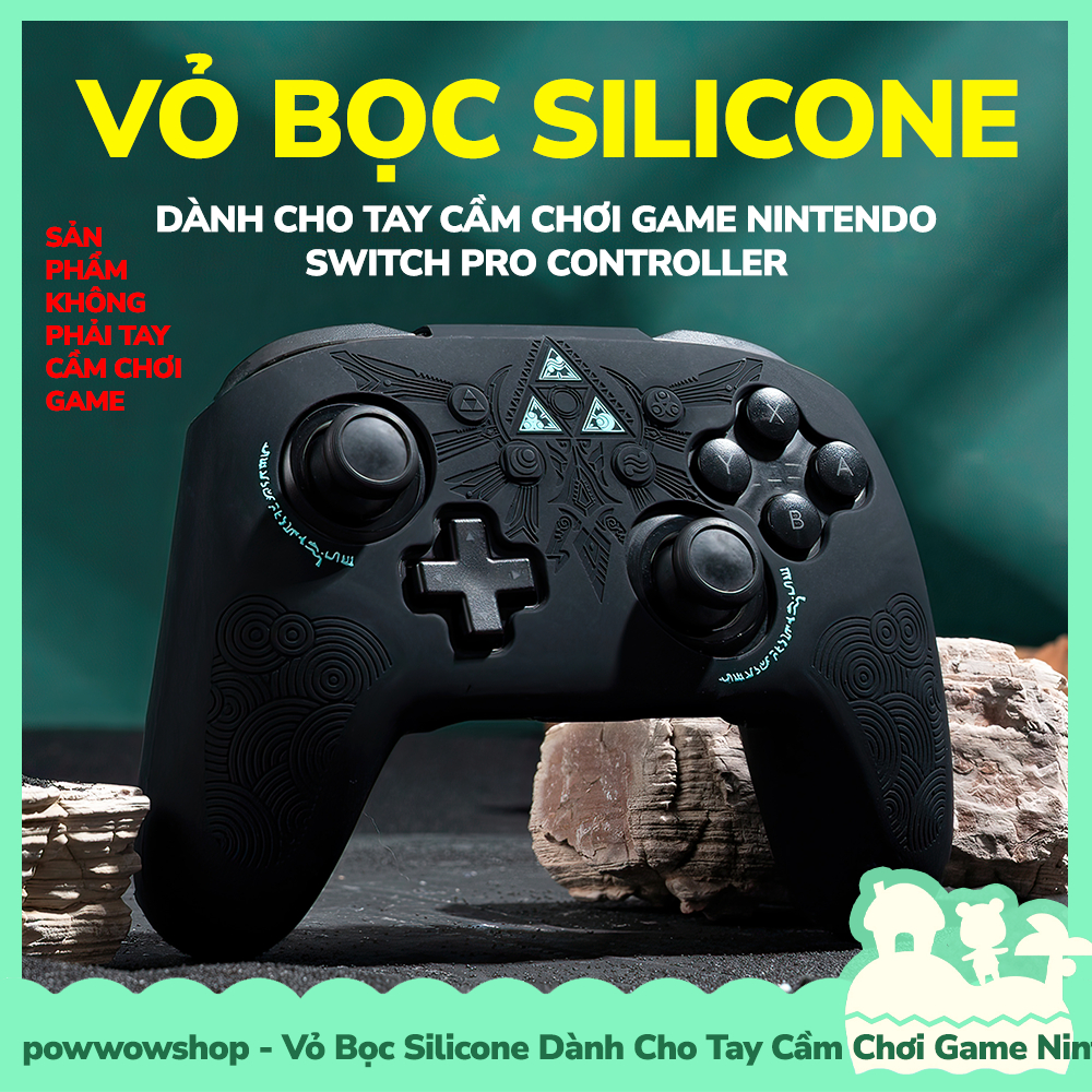 [Sẵn VN - Hỏa Tốc] NSPRO Vỏ Bọc Silicone Dành Cho Tay Cầm Chơi Game Nintendo Switch Pro ...