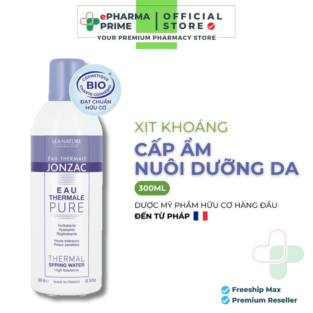 Xịt Khoáng Eau Thermale Jonzac Thermal Spring Water Cấp Ẩm Và Nuôi ...