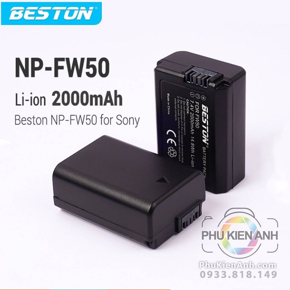 Pin Sạc Beston NP-FW50 (HÀNG CHÍNH HÃNG) cho Máy Ảnh sony | Shopee Việt Nam