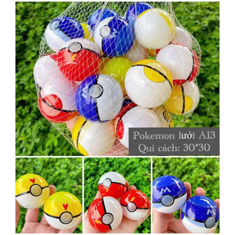 Túm 30 quả Trứng Bóng Pokemon nhỡ | Shopee Việt Nam