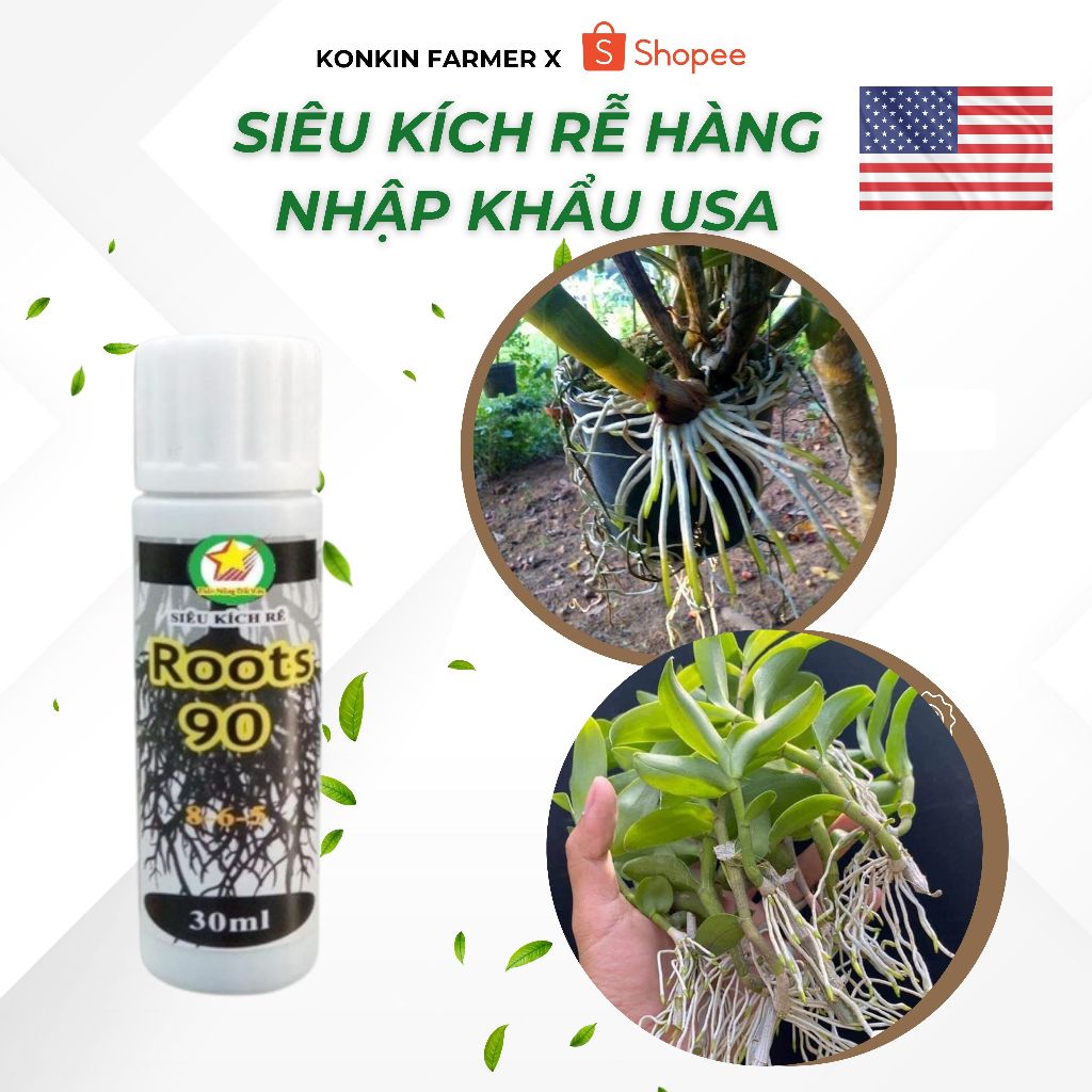 Kích Rễ Roots 90 USA Plus siêu kích thích ra rễ Hàng Chính Hãng Nhập ...