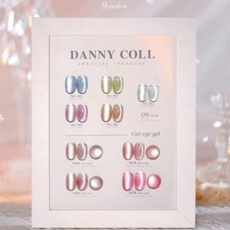 Set sơn mắt mèo ánh trăng 9 màu Danny Coll | Shopee Việt Nam