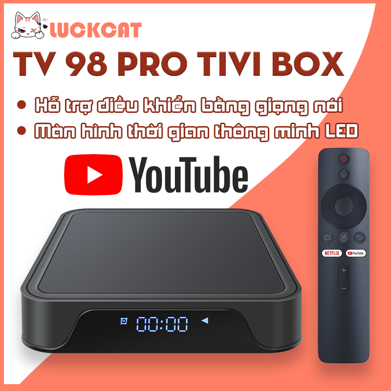 Android TV Box Giọng Nói 300 Kênh Miễn Phí （Cần cài đặt app）Tiếng Việt ...