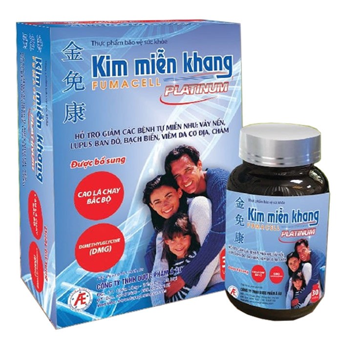 KIM MIỄN KHANG PLATINUM - Hỗ trợ giảm vảy nến lupus ban đỏ C60V | Shopee Việt Nam