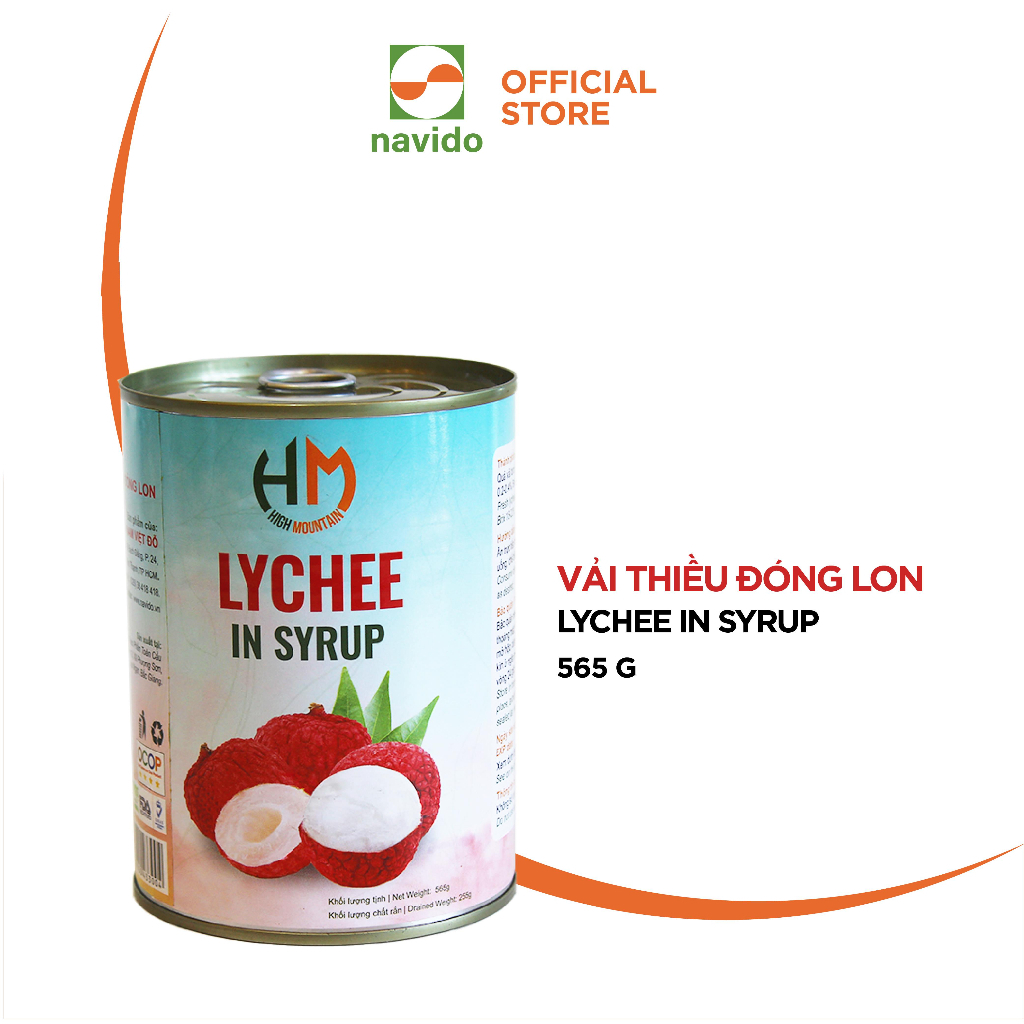 Vải đóng hộp Lychee In Syrup 565g | Shopee Việt Nam