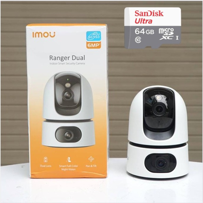 Camera 2 Mắt Kép Ngoài Trời iMOU Cruiser Dual 6MP/10MP IPC-S7XP-10M0WED ...