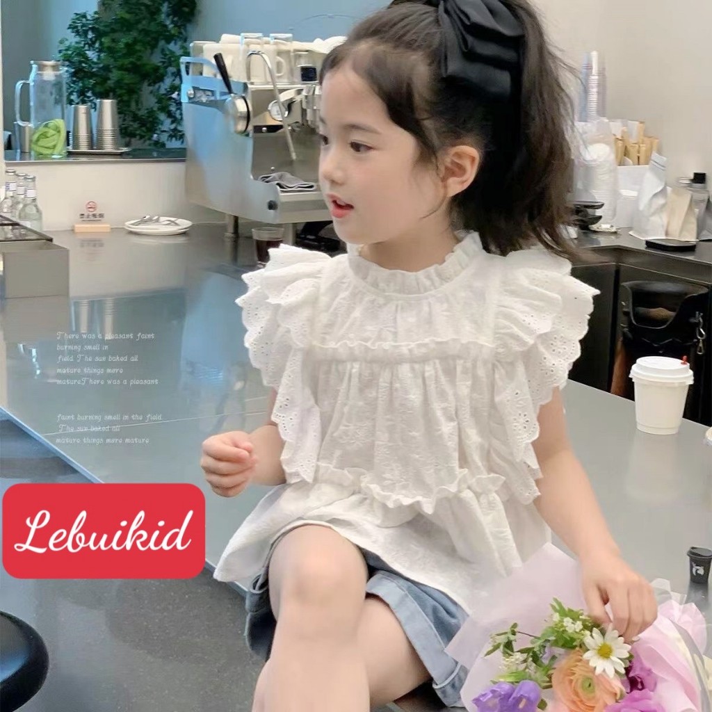 SET BỘ ÁO BABYDOLL CÁNH TIÊN VÀ QUẦN JEAN SIÊU XINH DÀNH CHO BÉ GÁI | Shopee Việt Nam