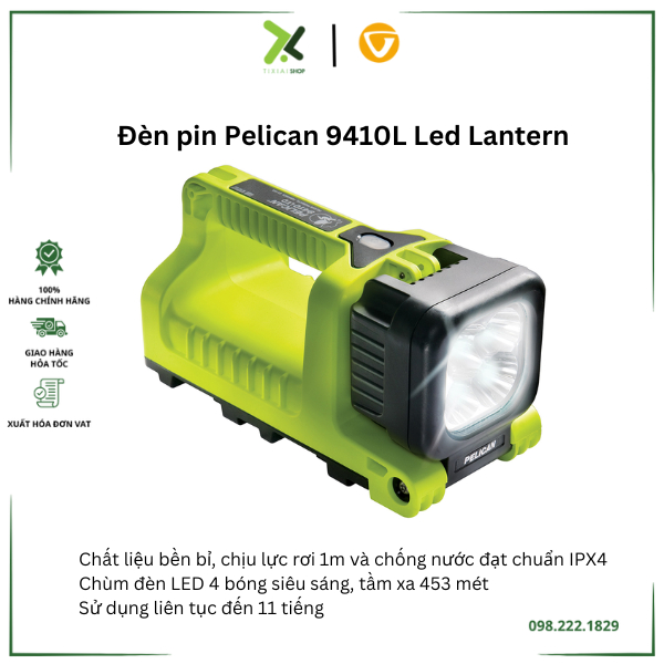 Đèn pin chiếu xa Pelican 9410L Led Lantern | Hàng chính hãng | Shopee ...